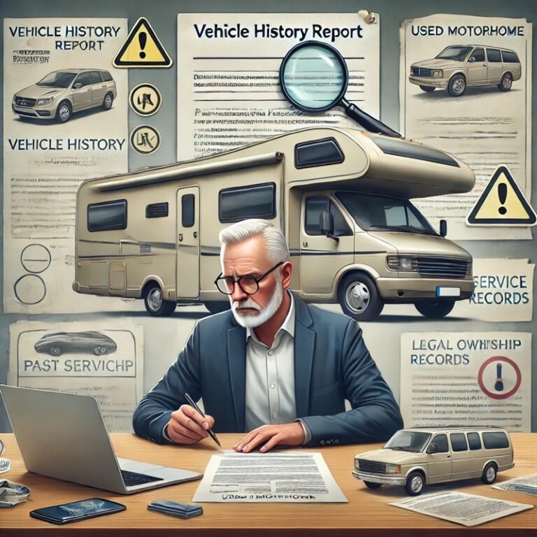 Checking a Used Motorhome’s History: Key Steps & Red Flags