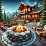 Step 7 - Cabin Outdoor Spaces | Firepits, Decks, and Landscaping ...
